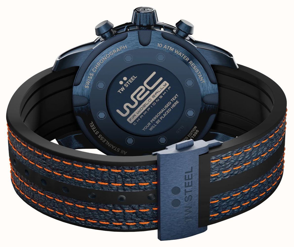 TW Steel World Rally Championship Limited Edition (47mm) Blue Dial ...
