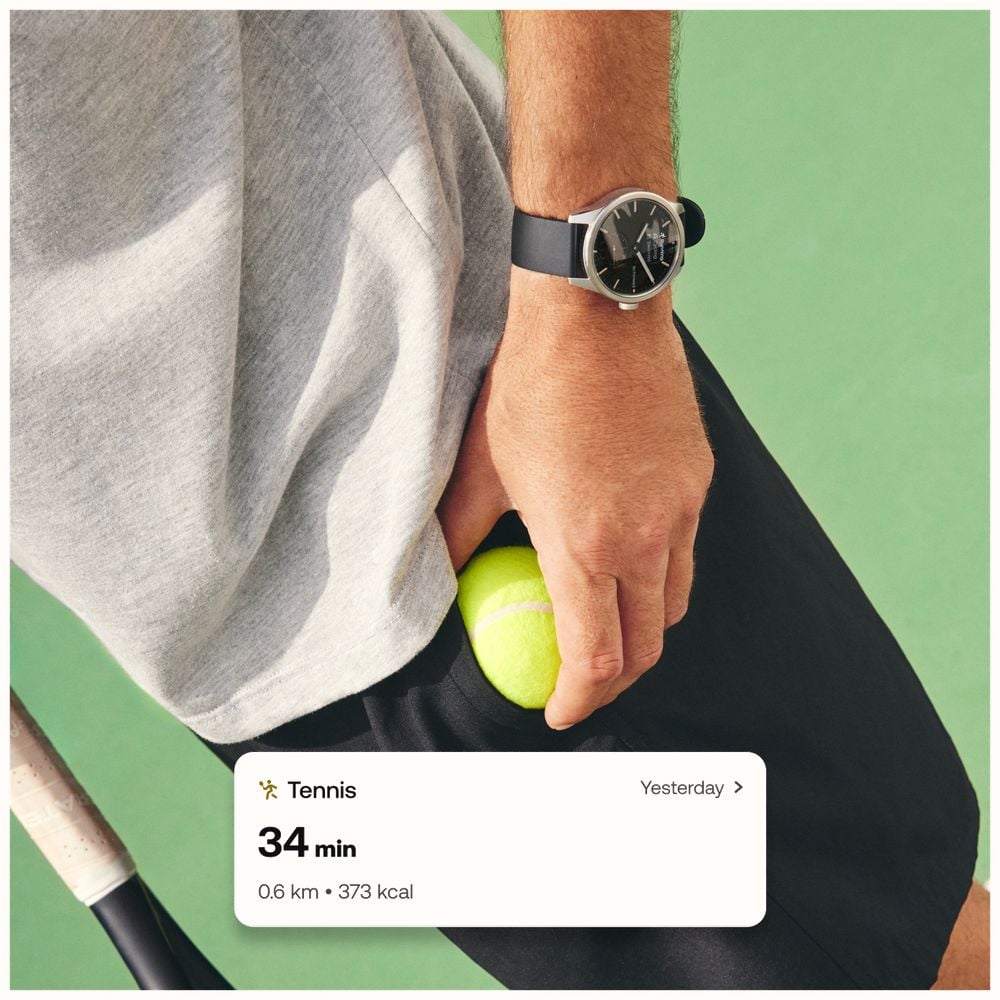 Withings ScanWatch 2 - Hybrid Smartwatch With ECG (42mm) Black Hybrid ...