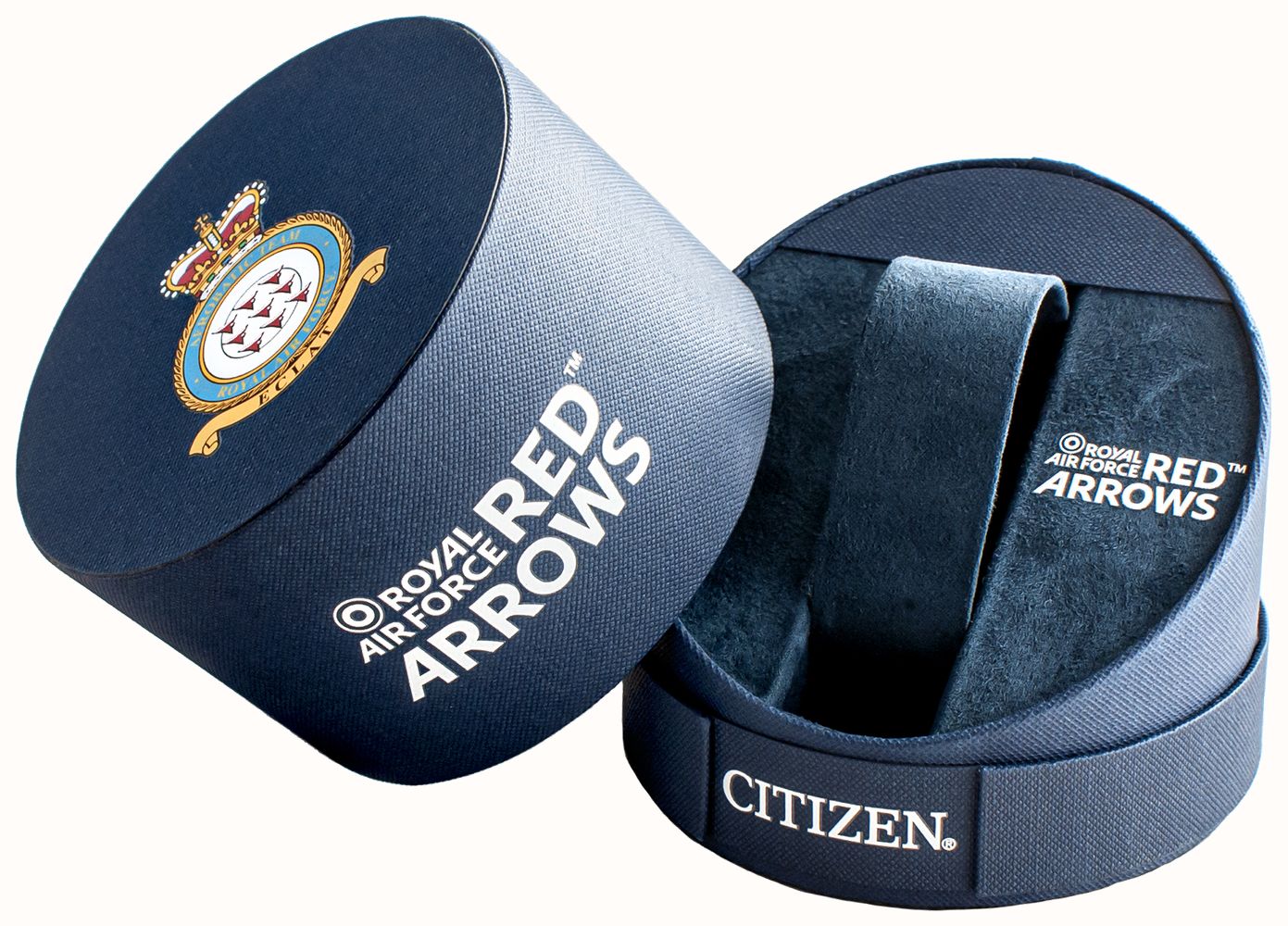 Citizen Red Arrows Chronograph Eco-Drive Blue Leather CA0081-01L ...