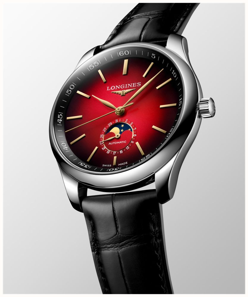 LONGINES Master Collection Year Of The Horse Edition (42mm) Sunray Red ...