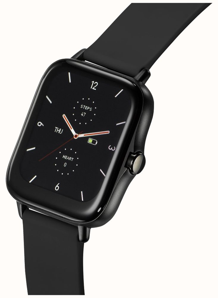 STORM SM2 SMART WATCH BLACK (38mm) Digital Dial / Black Silicone Strap ...