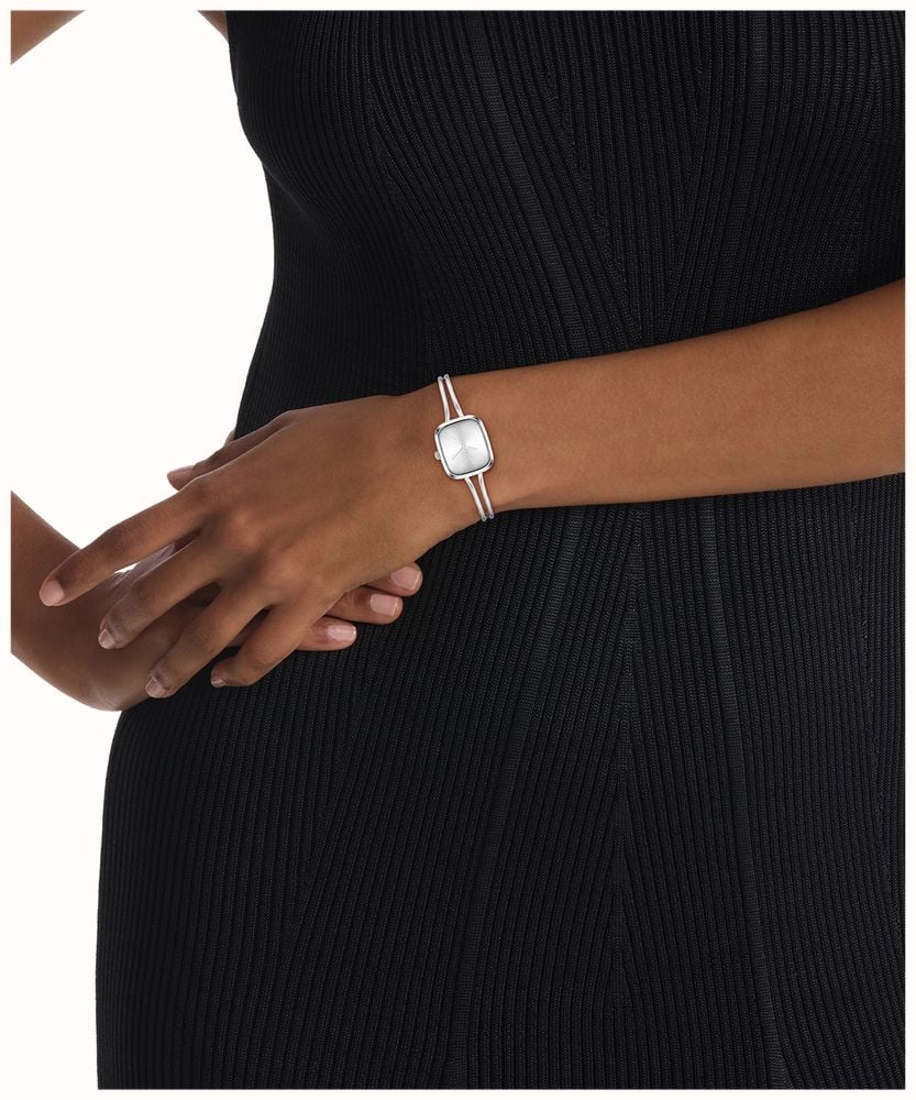 Calvin Klein CK Adore (20.8mm) Silver Dial / Stainless Steel Bracelet ...