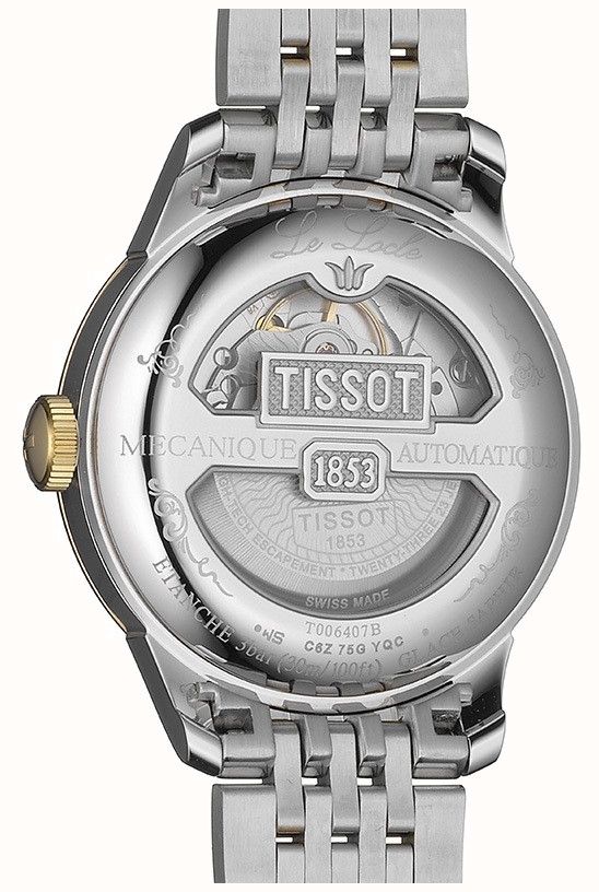 Tissot | Le Locle Powermatic 80 | Two-Tone Stainless Steel Bracelet ...
