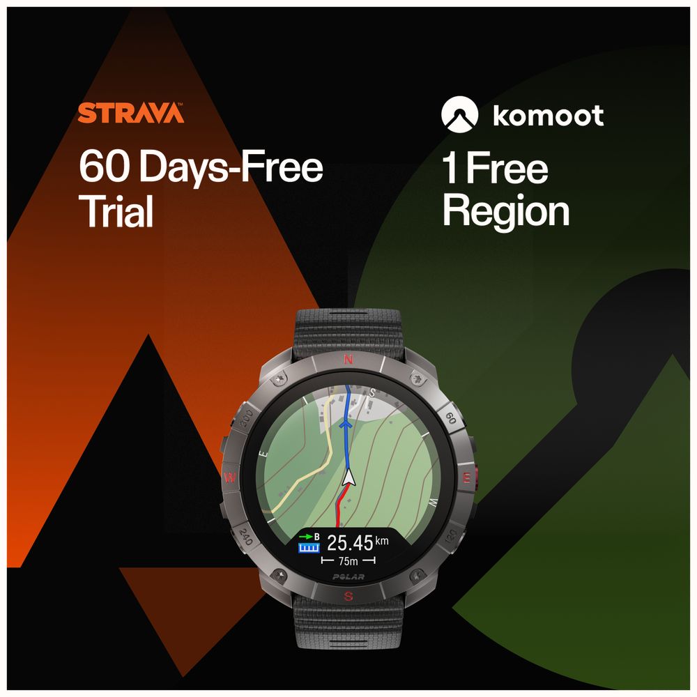 Polar Grit X2 Pro Premium GPS Smart Sports Watch Stone Grey (S-L) 900110287 - First Class Watches™