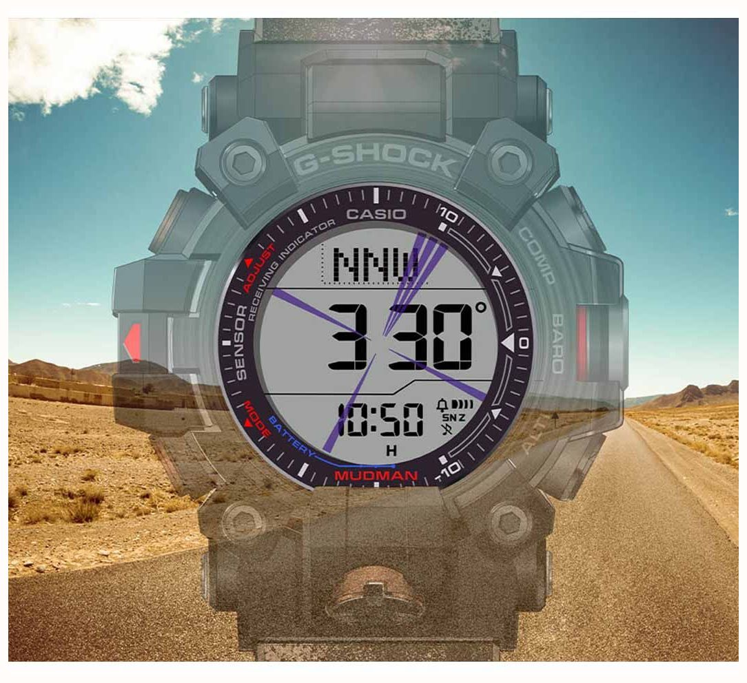 Casio G-Shock X Toyota Auto Body Team Land Cruiser Mudman GW-9500TLC ...