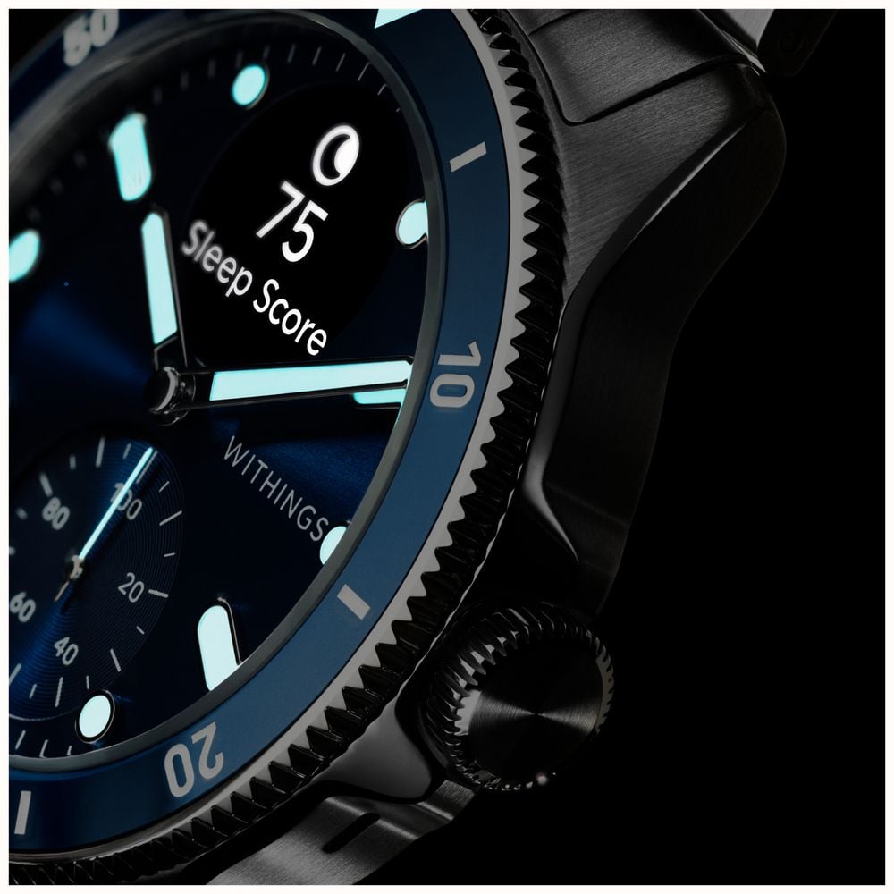 Withings ScanWatch Nova - Clinically Validated Hybrid Smartwatch (42mm ...