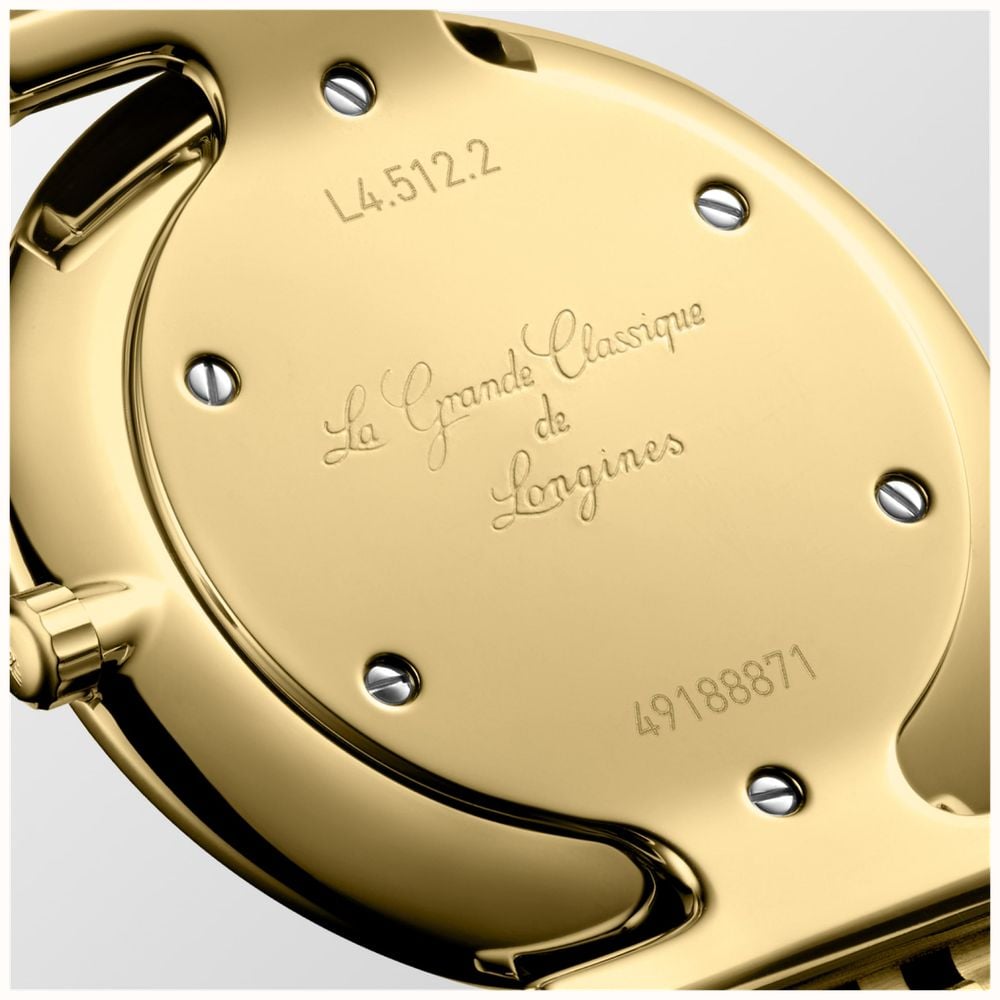 LONGINES La Grande Classique De Longines Diamond (29mm) Gold Dial ...