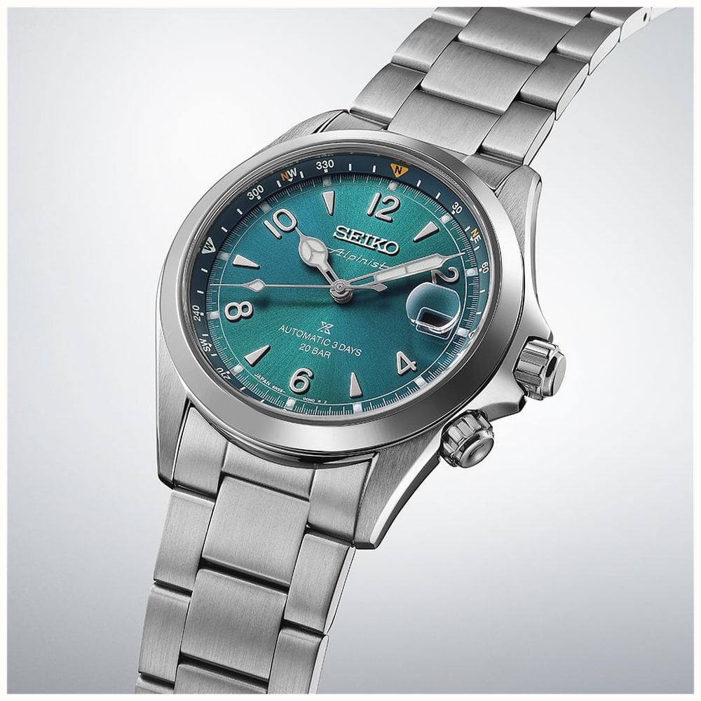 Seiko Prospex Alpinist Automatic 'Tealpine’ (39.5mm) Teal Blue Dial ...