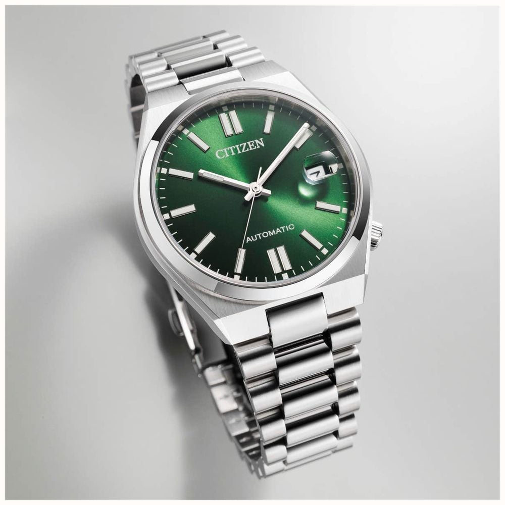 Citizen Tsuyosa Automatic (37mm) Sunray Green Dial / Stainless Steel ...