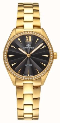 Versace LA MEDUSA (38mm) Black Dial / Gold PVD Stainless Steel ...