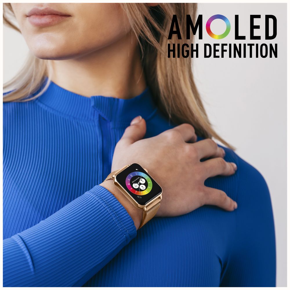 Reflex Active Series 30 Amoled Smart Watch (36mm) Rose Gold-Tone ...