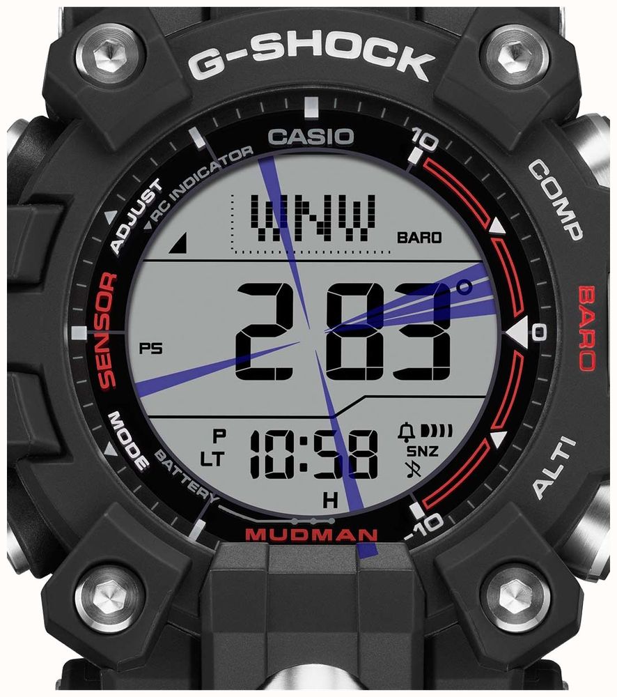 Casio G-Shock Mudman GW-9500 Tough Solar - Tactical Black GW-9500-1ER ...