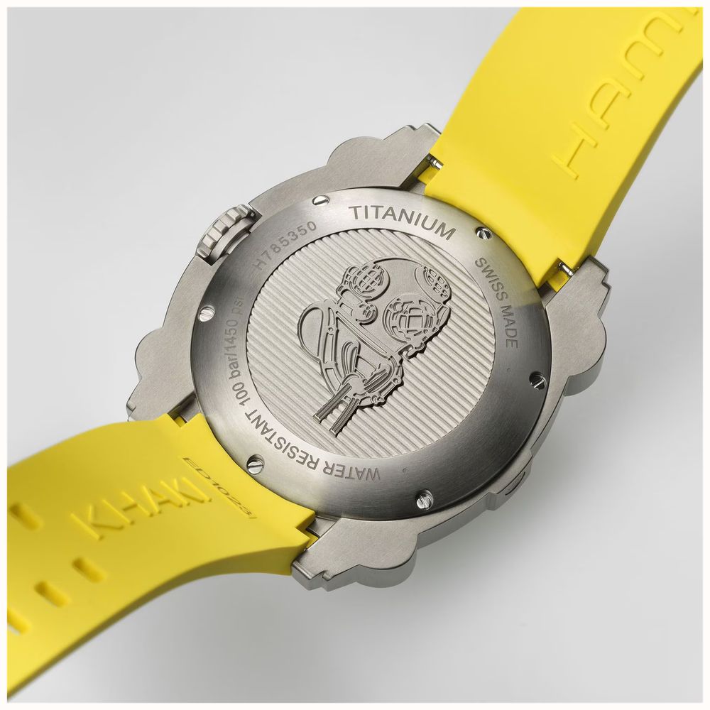 Hamilton Khaki Navy BeLOWZERO Titanium Automatic (46mm) Grey Dial ...