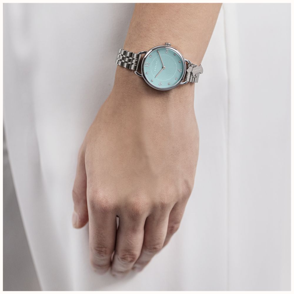 Radley Women's (32mm) Light Blue Dial / Stainless Steel Bracelet RY4635 ...