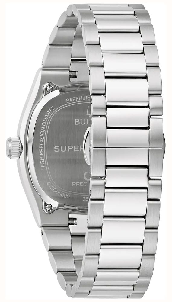 Bulova Super Seville Precisionist (38mm) Blue Dial / Stainless Steel ...