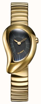 Versace LA MEDUSA (38mm) Black Dial / Gold PVD Stainless Steel ...