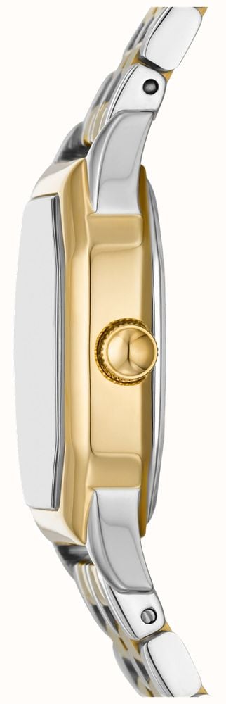 Fossil Women's Harlow (27mm) Cream Dial / Two-Tone Stainless Steel ...