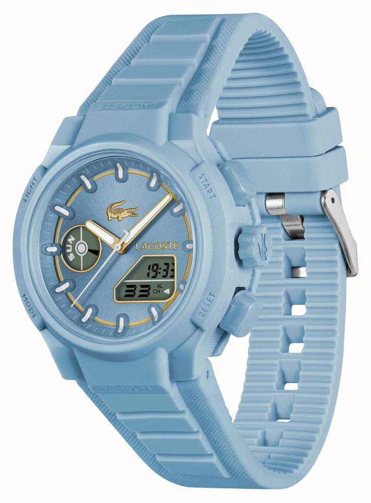 Lacoste LC33 Dual-Display Multifunction (40mm) Blue Sunray Dial / Light ...