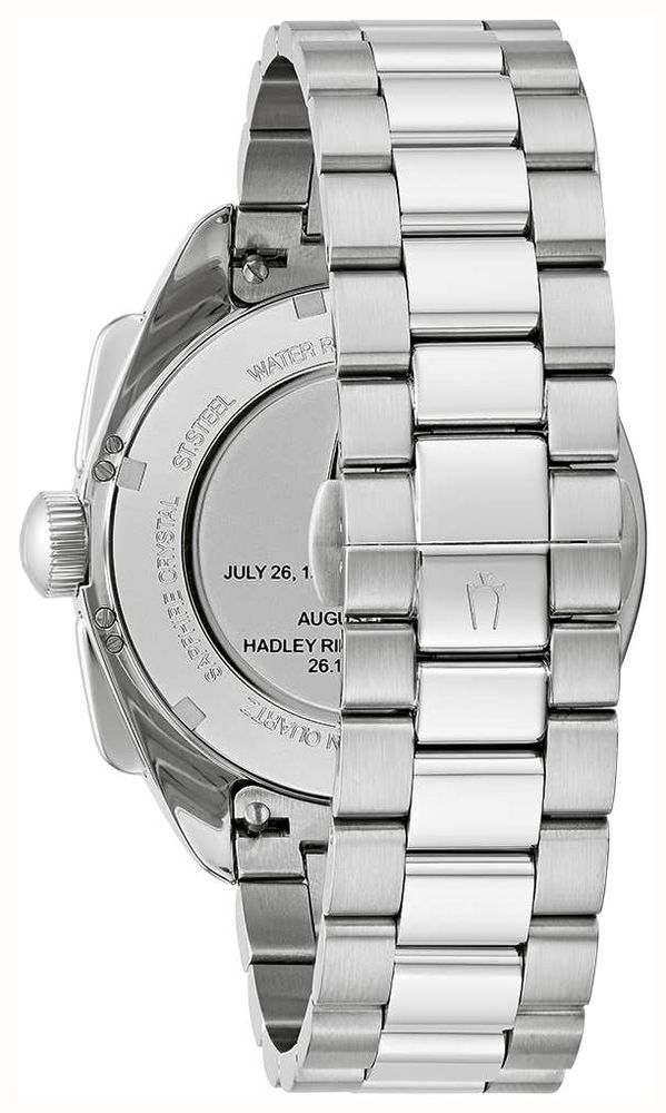 Bulova Lunar Pilot Chronograph Blood Moon (43.5mm) Red Dial / Stainless ...