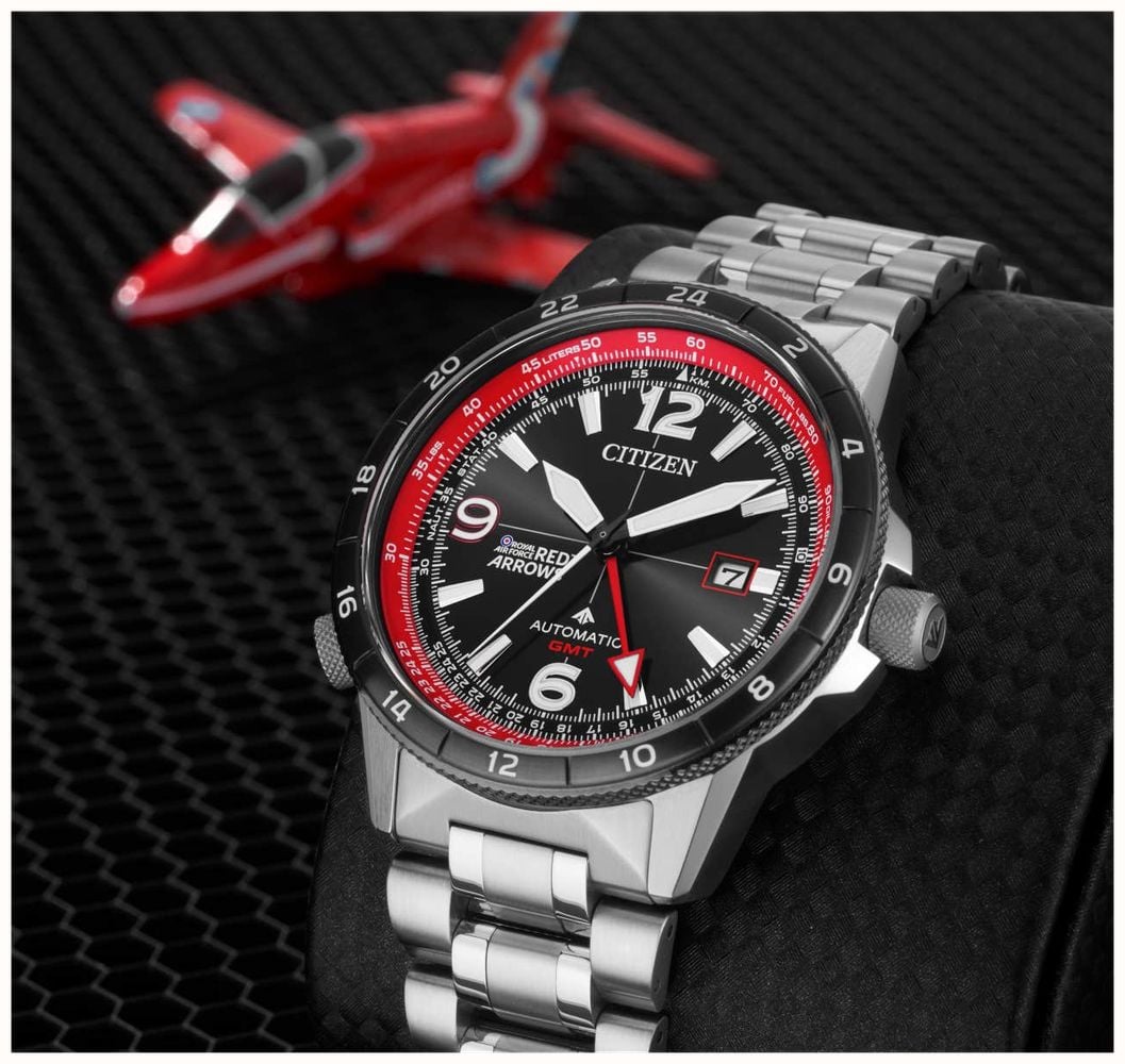 Citizen Red Arrows Limited Edition Promaster Automatic GMT (45mm) Black ...