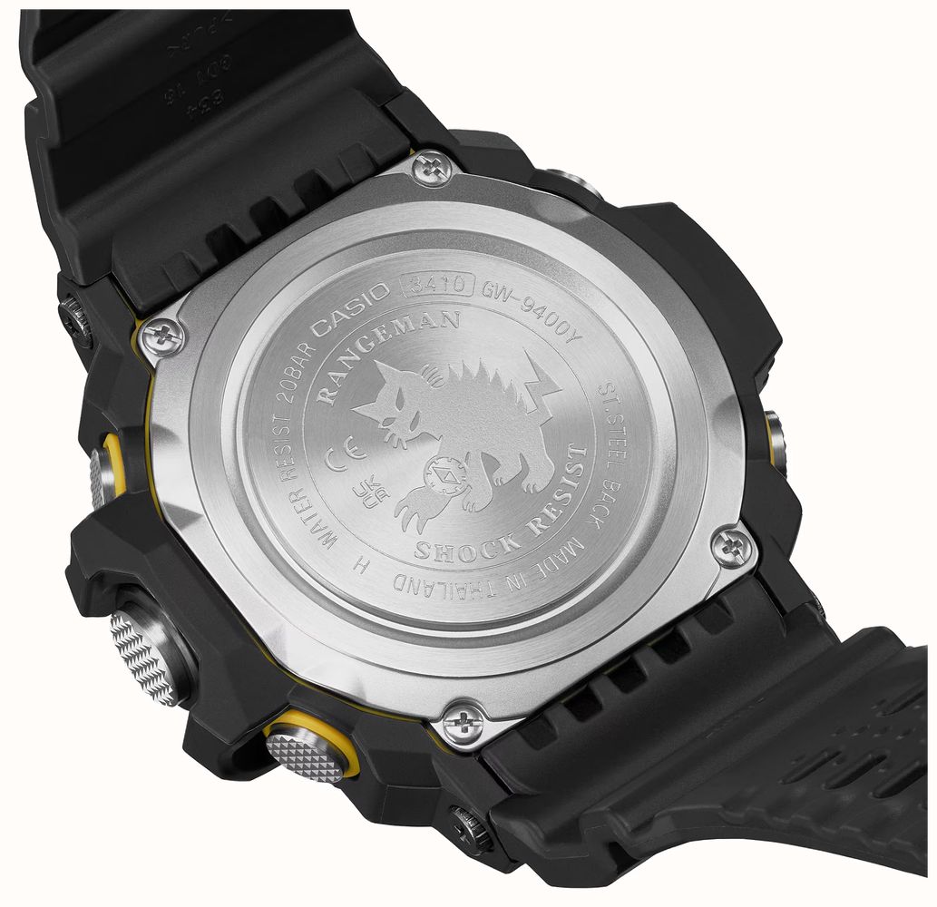 Casio G-Shock | Master Of G | Land | Rangeman | Black Resin Strap GW ...