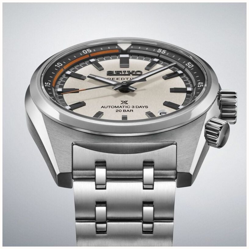Seiko Prospex Speedtimer 6R ‘Compact Countdown’ In Grey-White Contrast ...