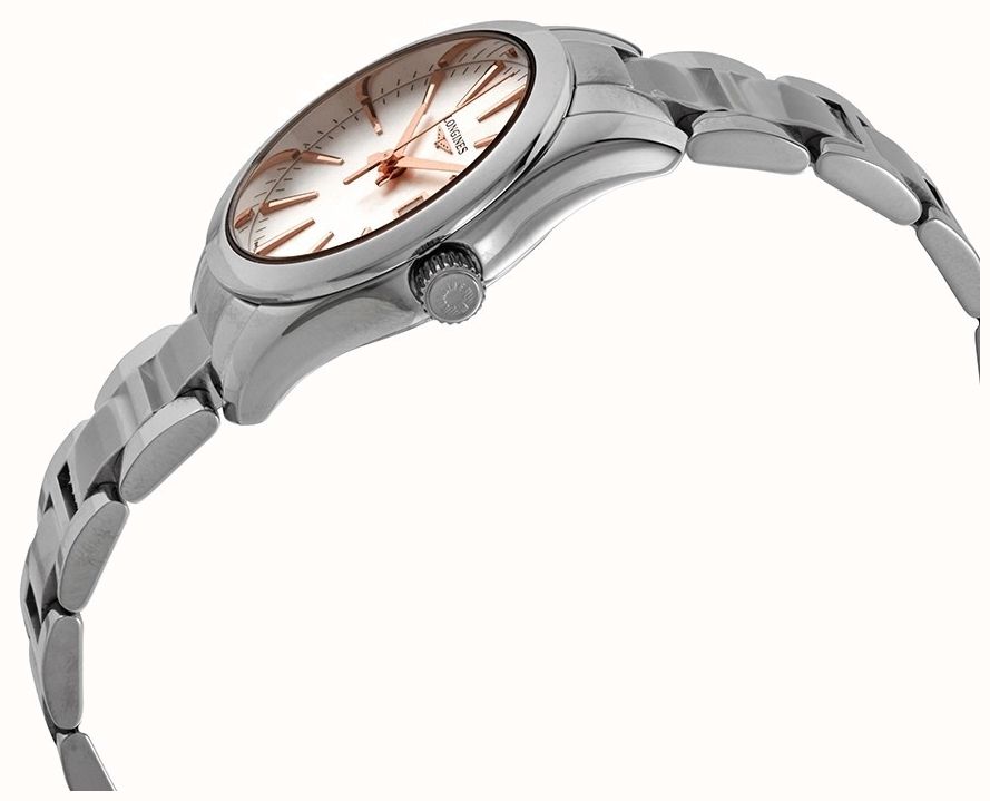 LONGINES Conquest Classic (29.5mm) Silver Sunray Dial / Stainless Steel ...