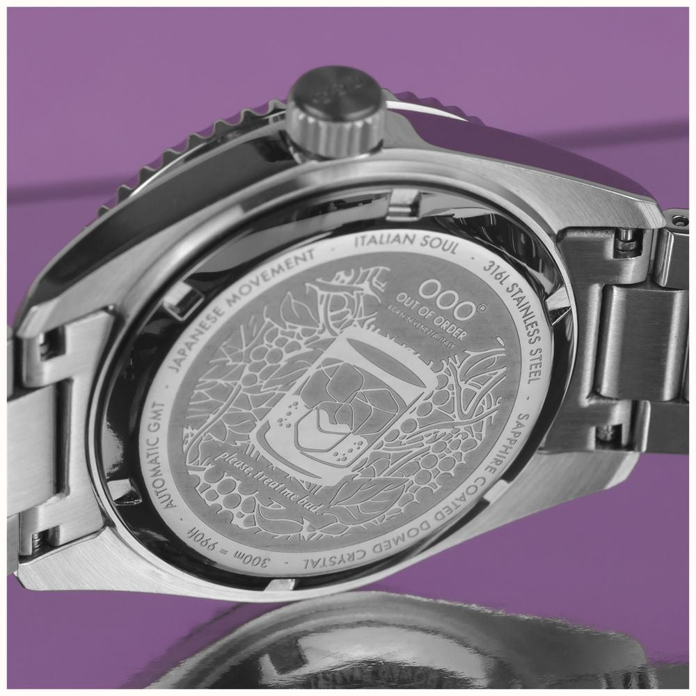 Out Of Order Dark Violet Automatic GMT (40mm) Purple Dial / Ultra ...