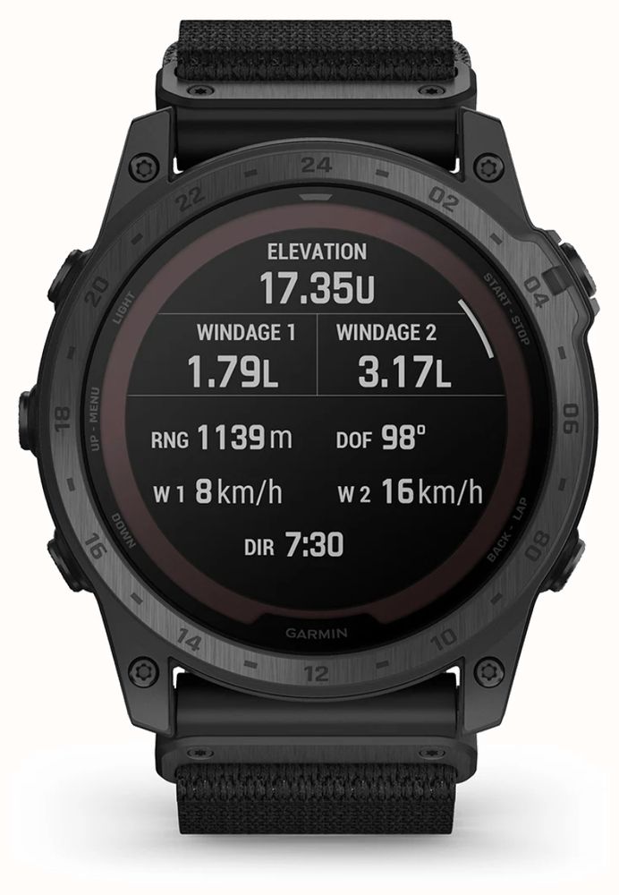 Garmin Tactix 7 Pro Ballistics Edition Solar-Powered Tactical GPS Watch ...