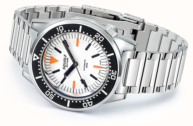 Squale 1521 Full Luminous Militaire (42mm) White Luminous Dial ...