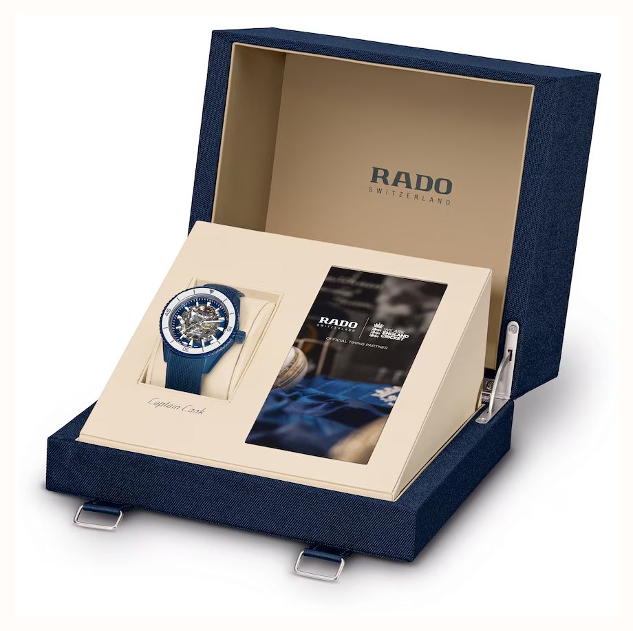 RADO Captain Cook High-Tech Ceramic X England Cricket Limited Edition ...