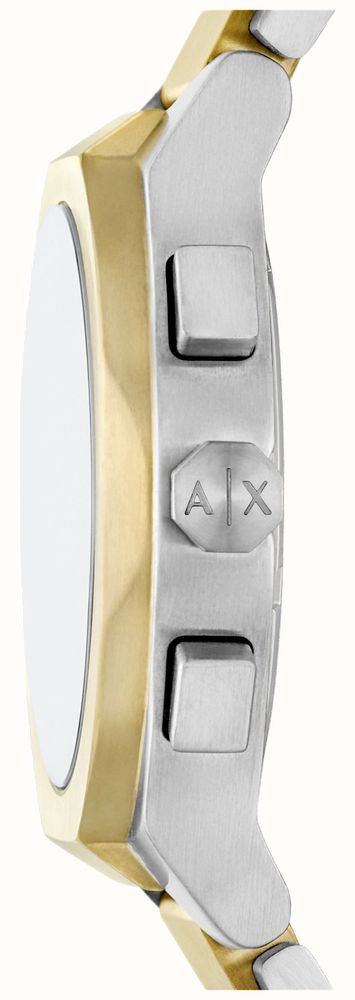 Armani Exchange Men's Quartz Chronograph (42mm) Green Dial / Two-Tone ...