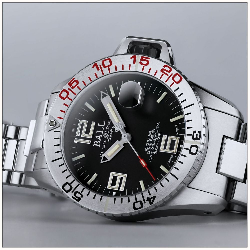 Ball Watch Company Engineer Hydrocarbon EOD (42mm) Black Dial ...
