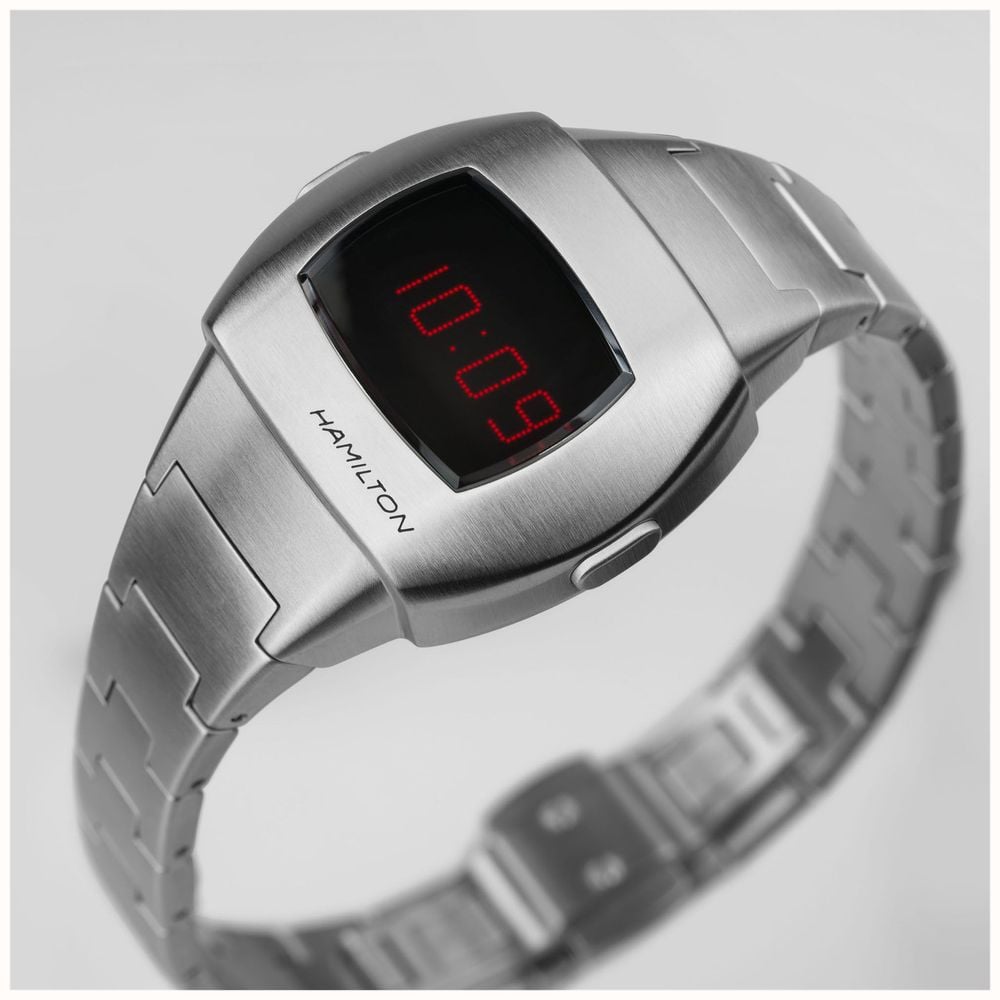 Hamilton American Classic PSR 74 Digital Quartz (31mm) Black Dial ...