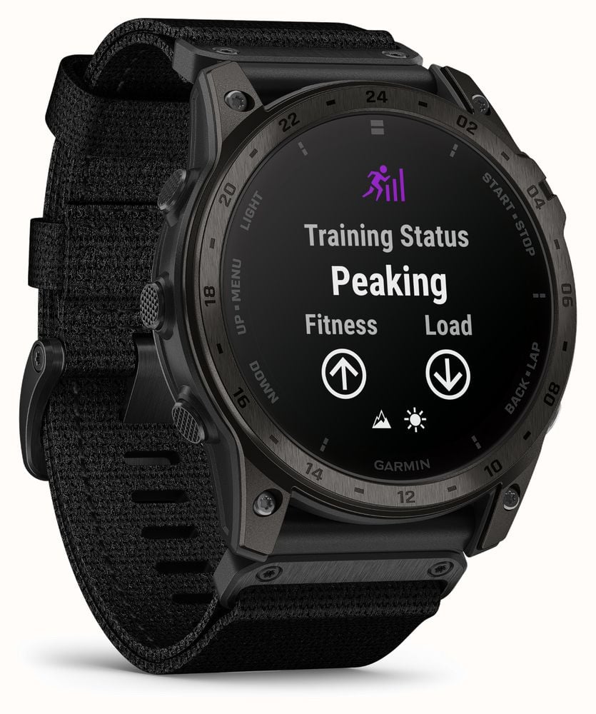 Garmin Tactix 7 AMOLED Edition Black Nylon Silicone Strap 010-02931-01 ...