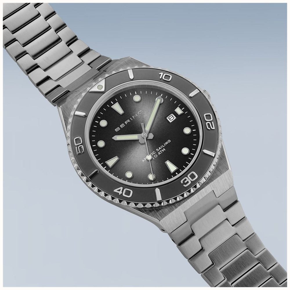 Bering Arctic Sailing | Grey Dial | Gun Metal Stainless Steel 18940-777 - First Class Watches™