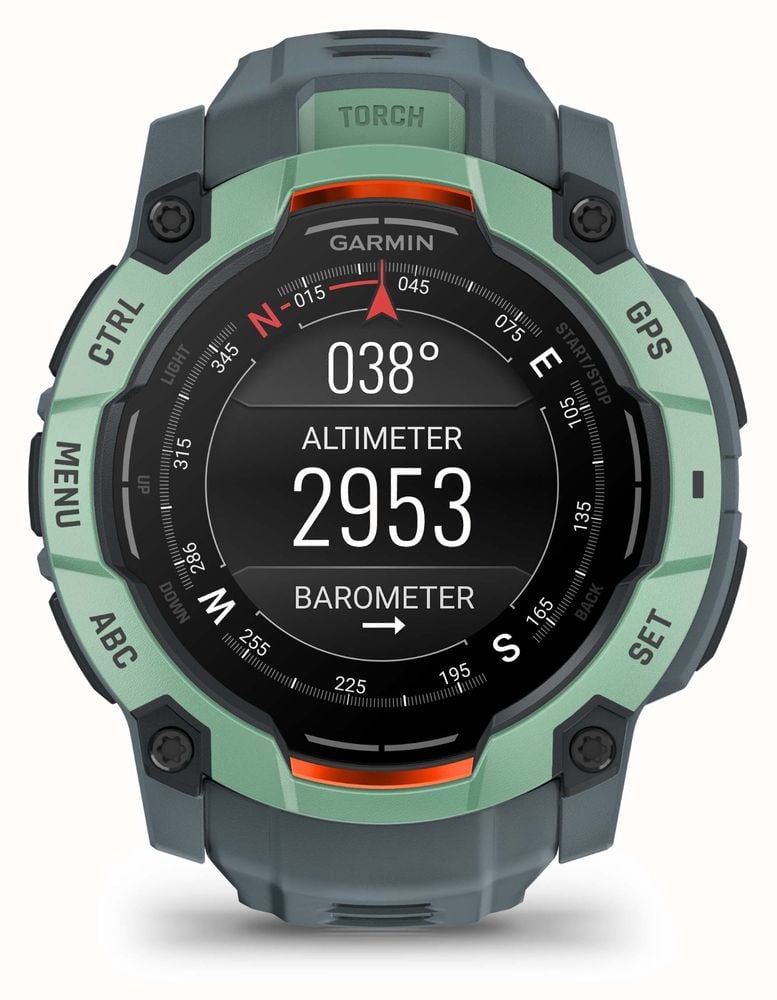 Garmin Instinct 3 - AMOLED Outdoor GPS Smartwatch (50mm) Neotropic With ...