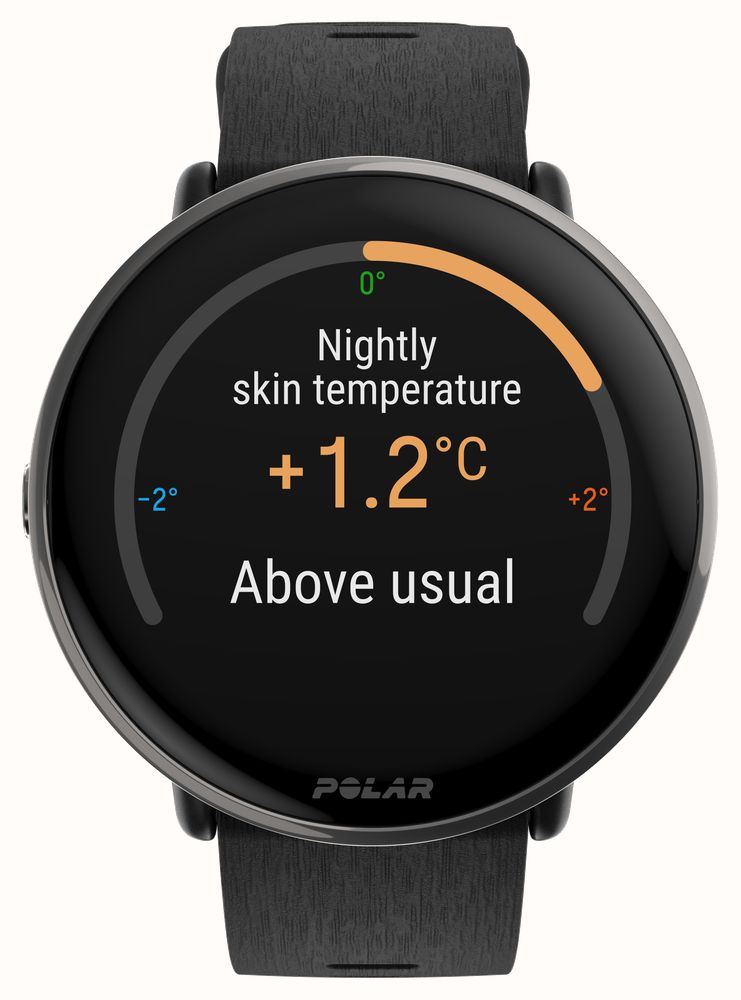 Polar IGNITE 3 TITANIUM Black Silicone Strap 900110027 - First Class ...