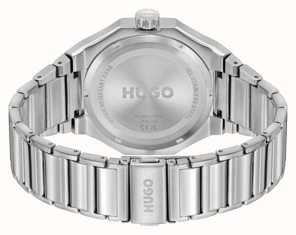 HUGO #GRAIL SPORT Multifunction (44mm) Blue Dial / Stainless Steel ...