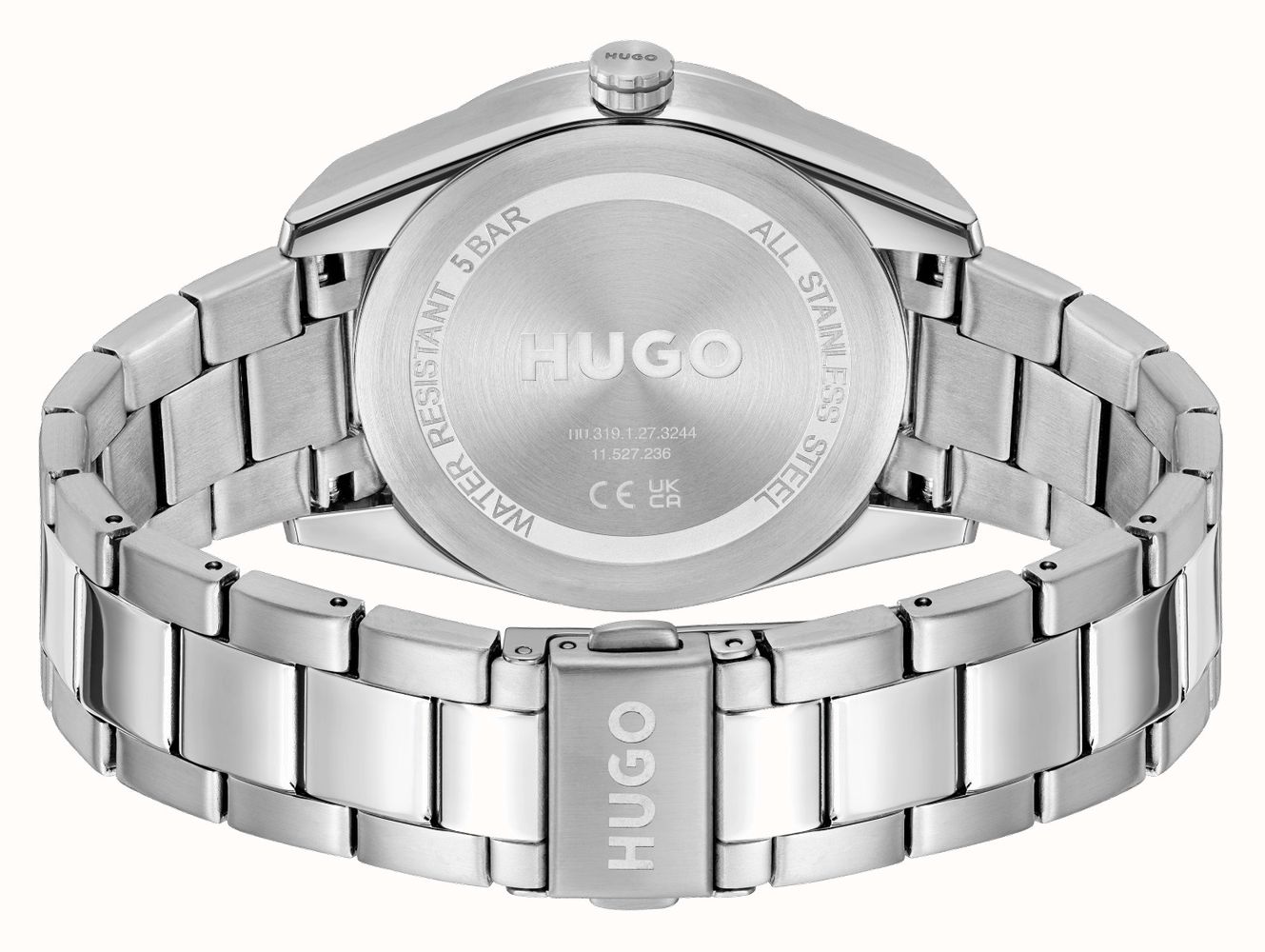 HUGO Women's #Fast For Her (38mm) Silver Dial / Stainless Steel ...