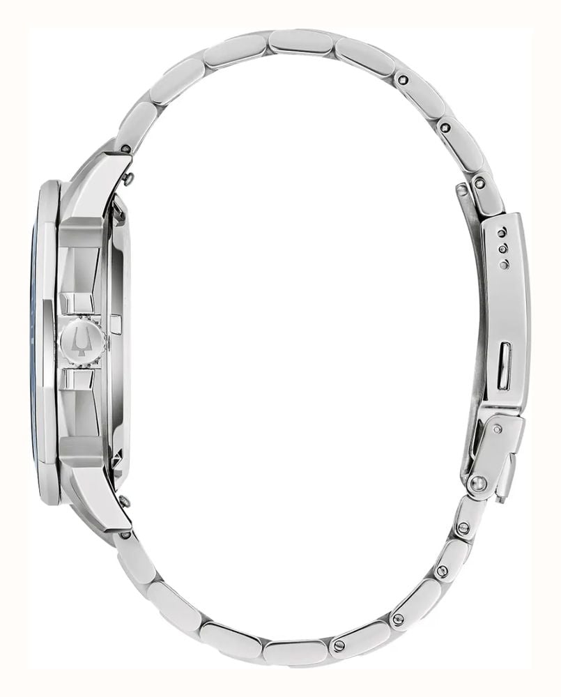 Bulova Marine Star Precisionist (43m) Blue Wave Dial / Stainless Steel ...