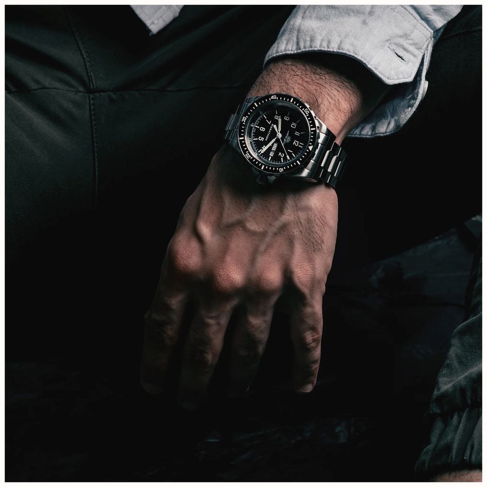 Marathon Official IDF YAMAM™ JDD Jumbo Day/Date Automatic (46mm) Black ...