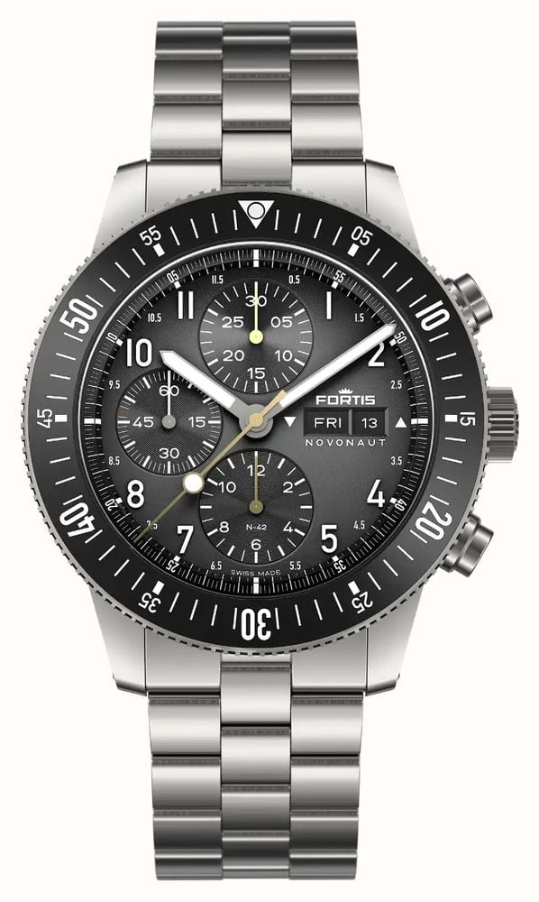 FORTIS Novonaut N-42 Stratosphere-Tested Manufacture Chronograph (42mm ...