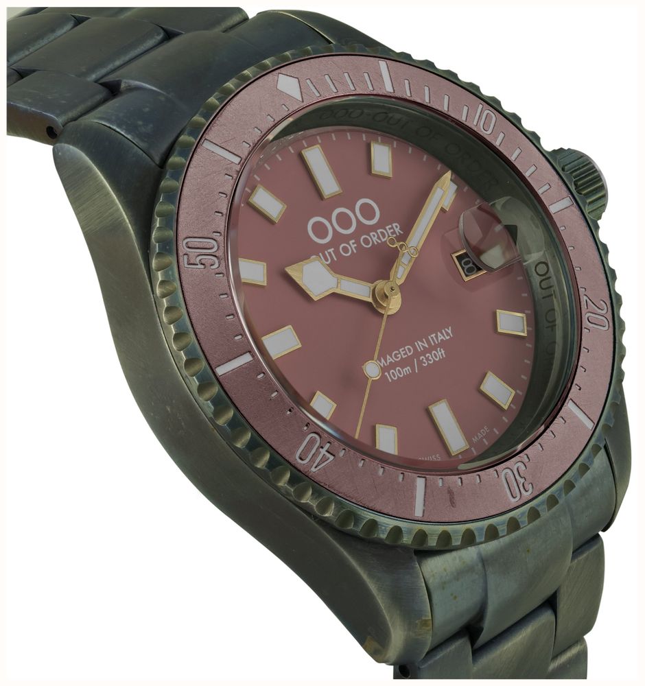 Out Of Order CIPRIA CASANOVA (44mm) Pink Dial / Ultra Distressed ...
