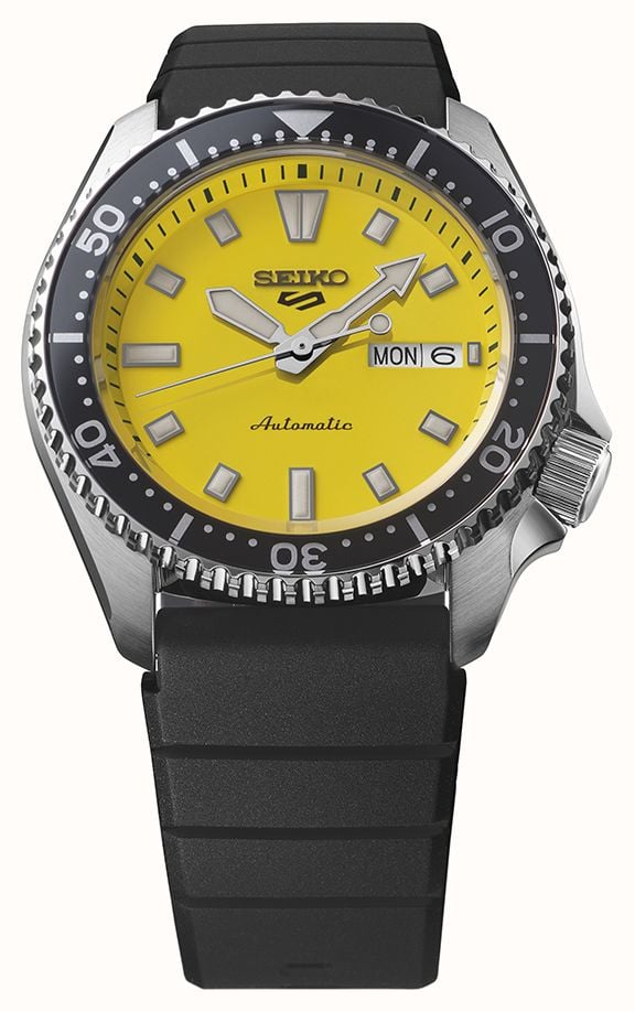 Seiko 5 Sports SKX Redux Automatic (42.5mm) Ki-iro Yellow Dial / Black ...