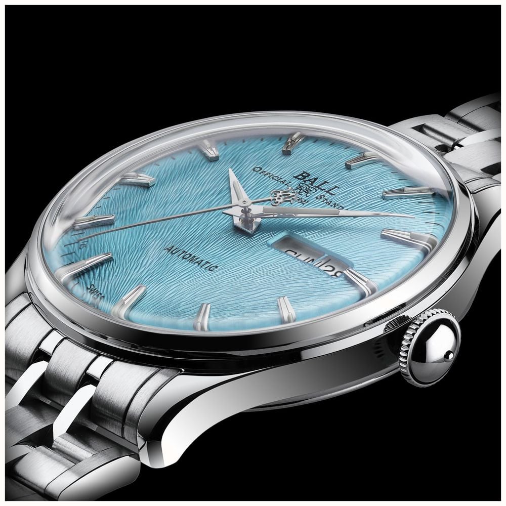 Ball Watch Company Trainmaster Eternity Automatic (39.5mm) Blue Dial ...