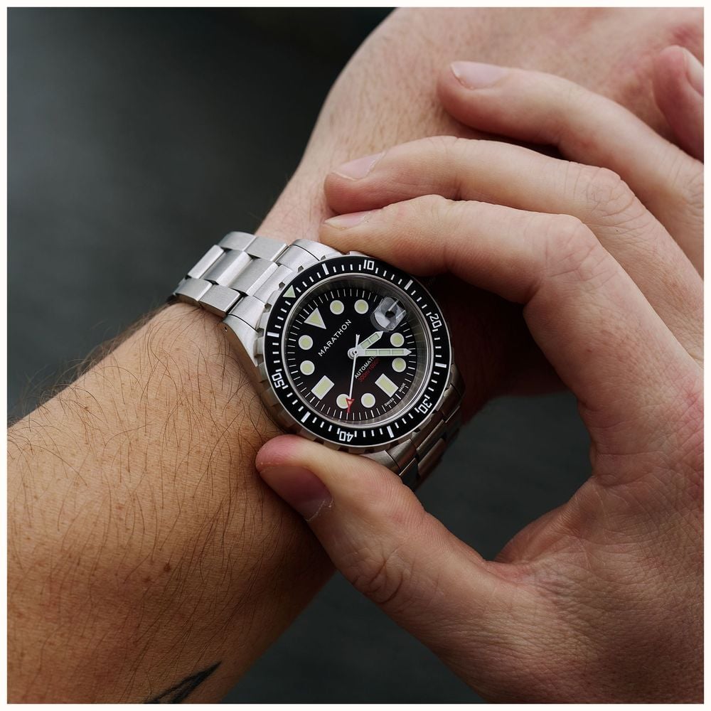 Marathon Original SAR Diver's Automatic OSAR-D (41mm) Black Dial ...