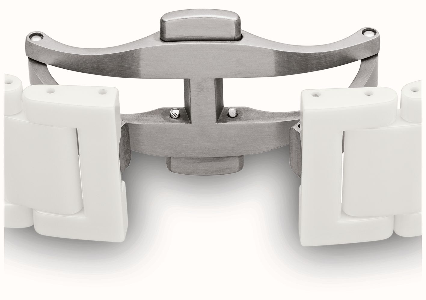 RADO True Square Automatic Open Heart Diamond (38mm) White Dial / White ...