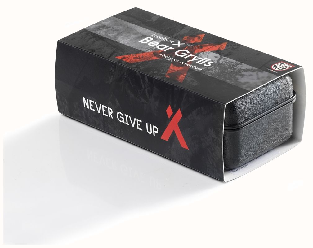 Luminox Men's Bear Grylls Survival Sea 3720 Series Black Orange XB.3729 ...