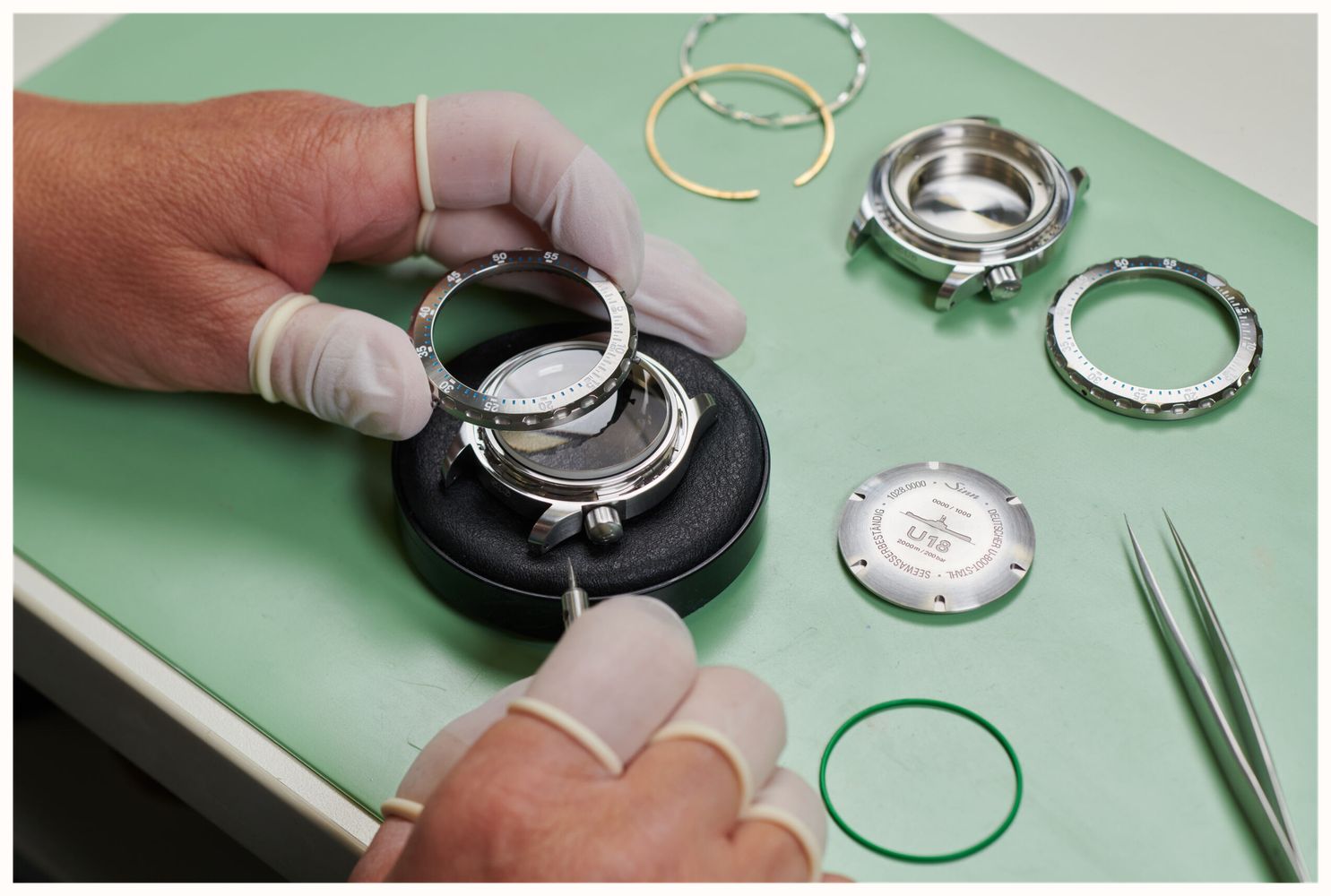 Sinn U16 Submarine Steel Limited Edition (44mm) Blue Dial / Stainless ...